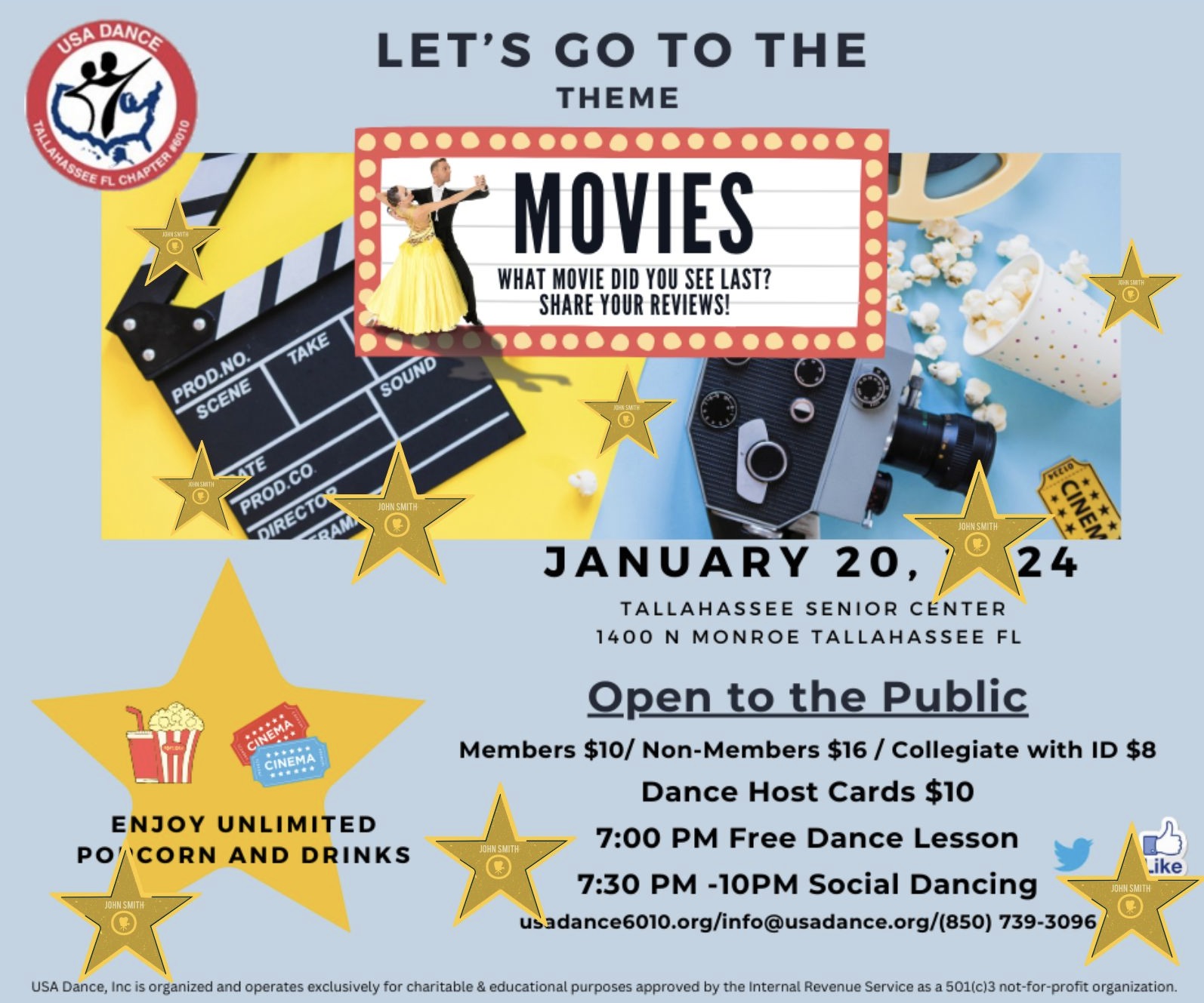 Let’s Go To The Movies!! - American Dancer